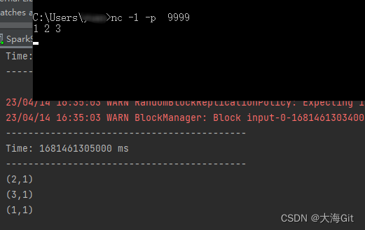 Spark Streaming实战之从socket接受数据，并实现单词计数问题之 控制台没有计数结果输出spark Streaming 怎么无输出 Csdn博客
