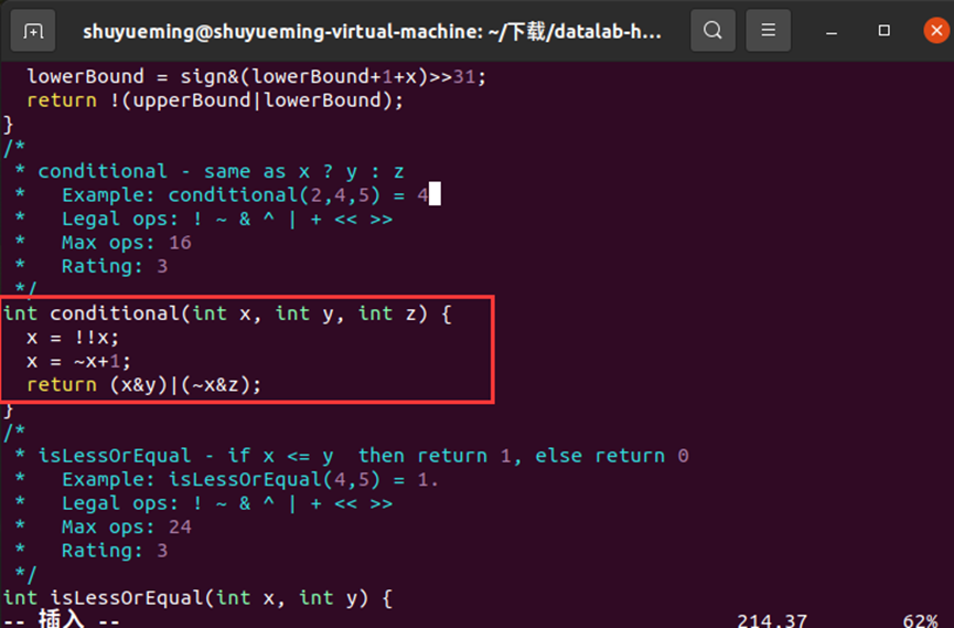 【CSAPP】DataLab_data lab 实验说明-CSDN博客