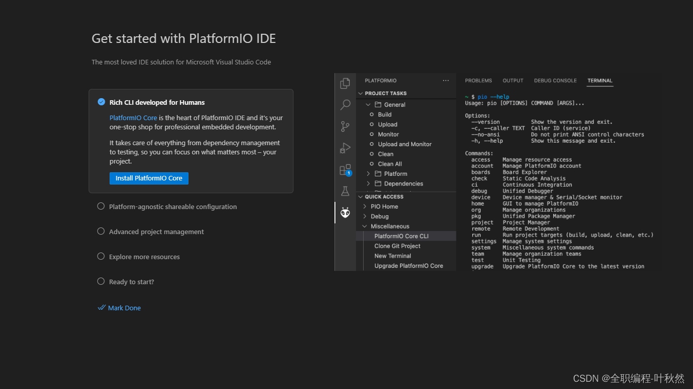VsCode-PlatformIO 开发环境搭建_ESP32入门教程-CSDN专栏