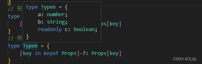 【TS】TypeScript 类型映射_ts 映射-CSDN博客