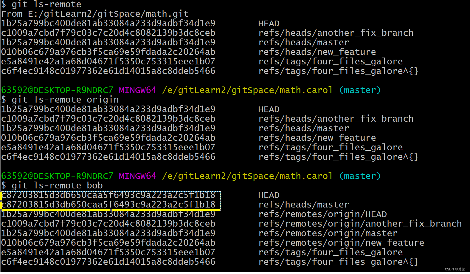 Git从入门到熟练第十一讲 git remote_git ls-remote-CSDN博客