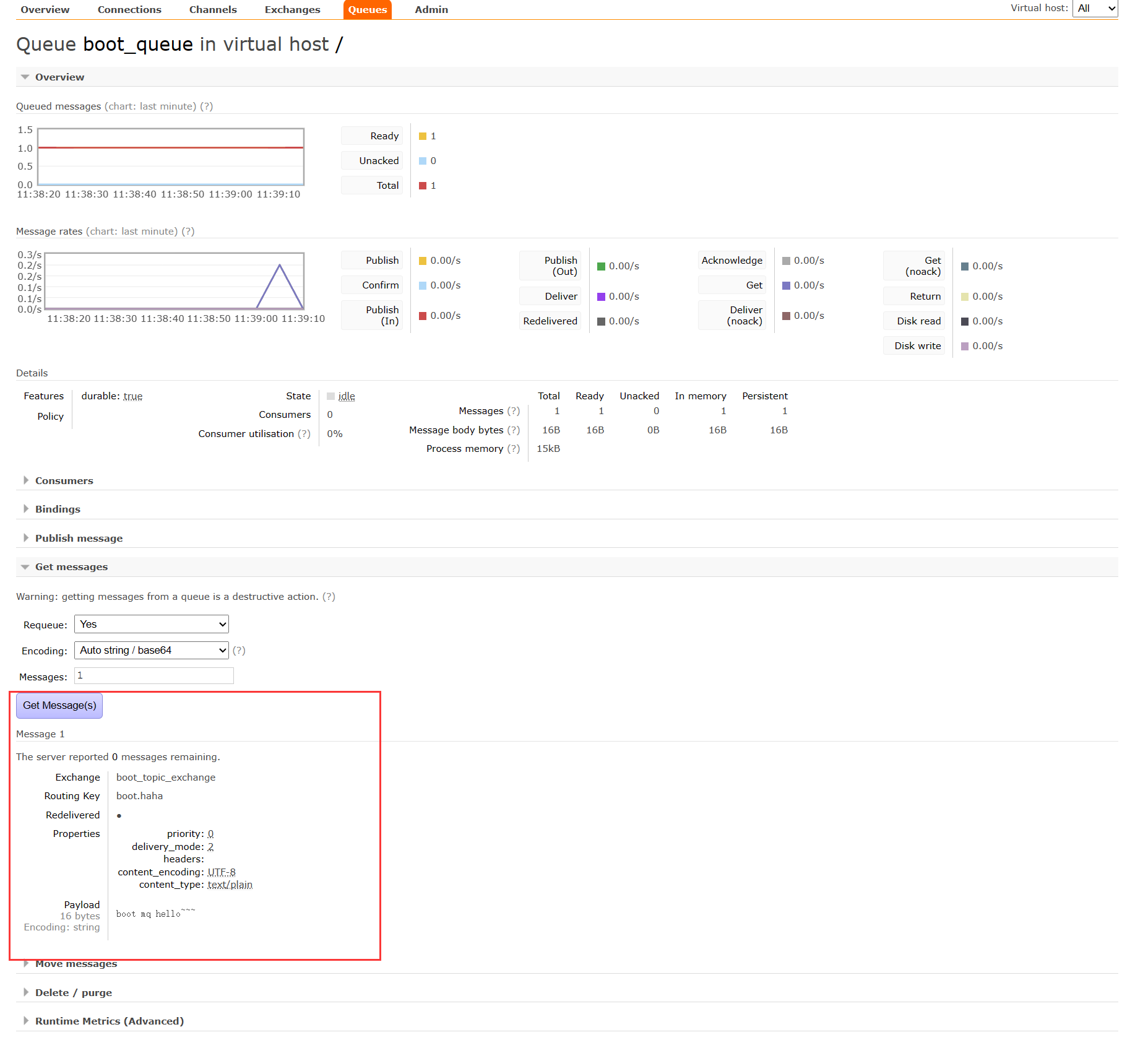 SpringBoot 整合 RabbitMQ_spring-boot-starter-amqp版本-CSDN博客