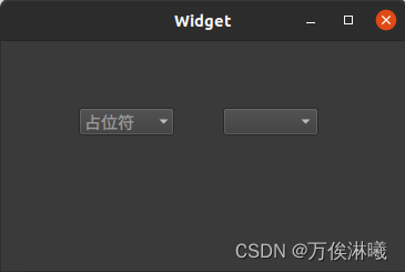 [Qt 教程之Widgets模块] —— QComboBox 组合框_qt组合框-CSDN博客