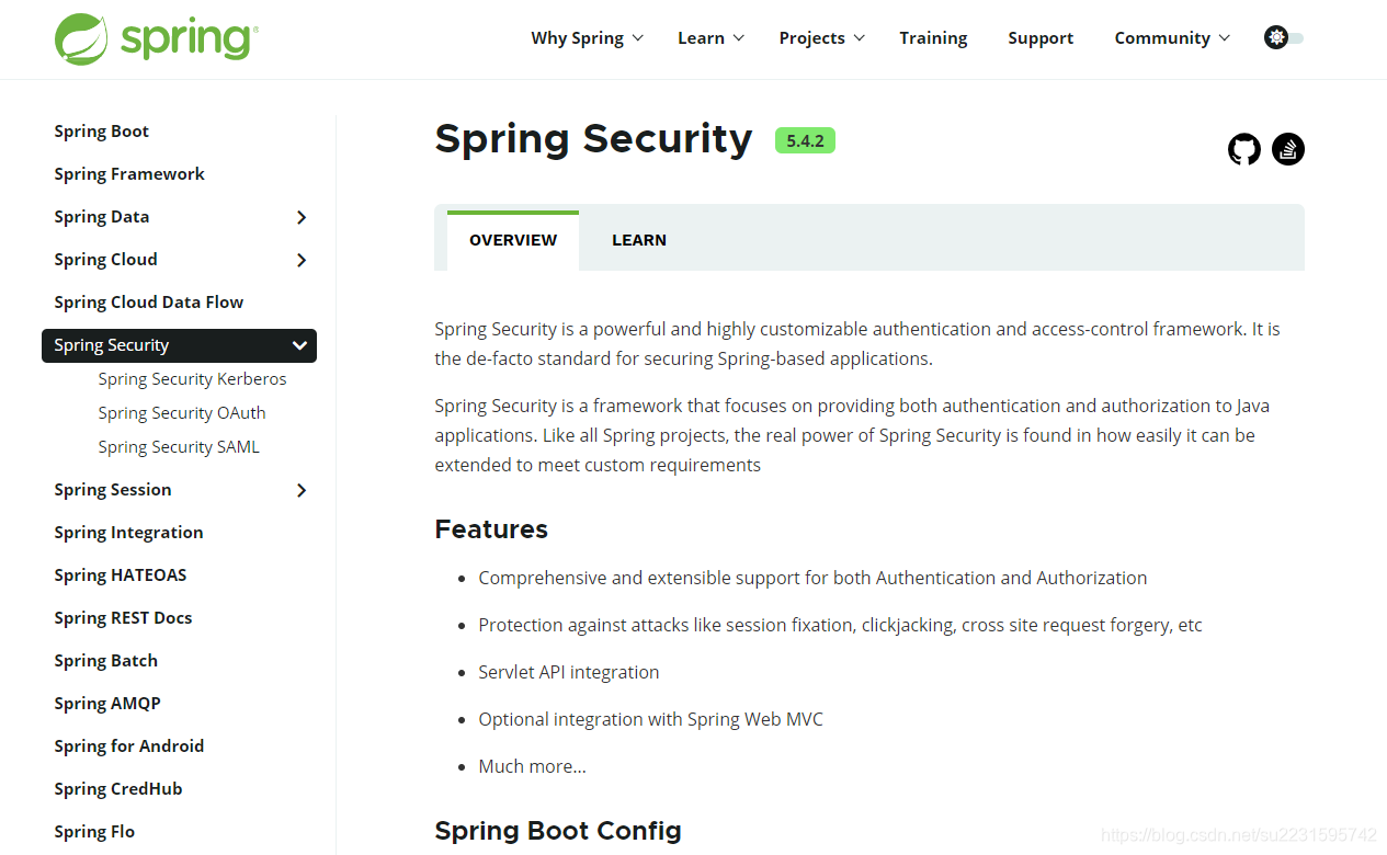 SpringBoot 集成 Spring Security_springboot2.2.1 spring-security-config-CSDN博客