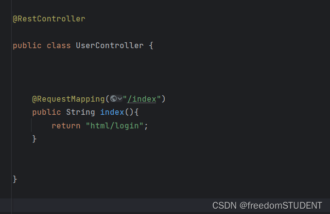 @RestController和@Controller的区别-CSDN博客