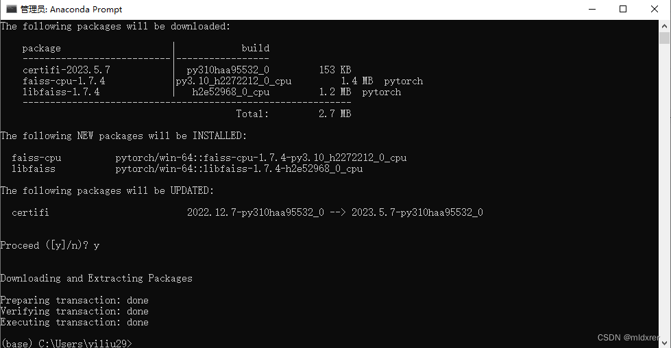 windows下faiss安装详细版_windows安装faiss-CSDN博客