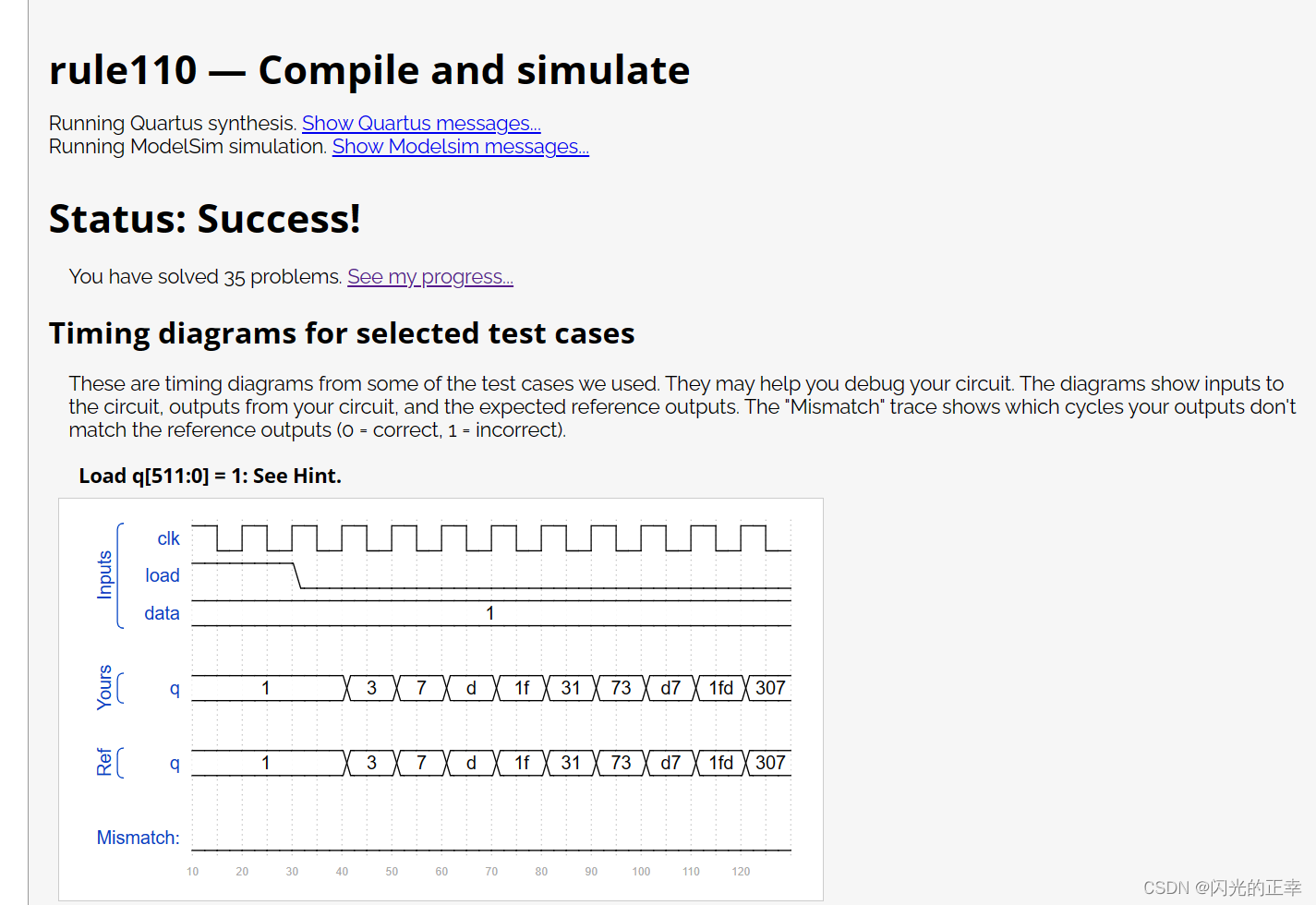 HDLBits Rule 110_rule110-CSDN博客