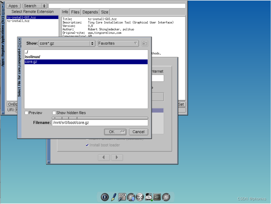 从0开始使用TinyCore 配置PYTHON环境-CSDN博客