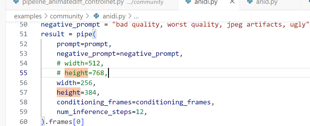 【复现】AnimateDiff ControlNet Pipeline复现过程记录_animatediff pipeline-CSDN博客