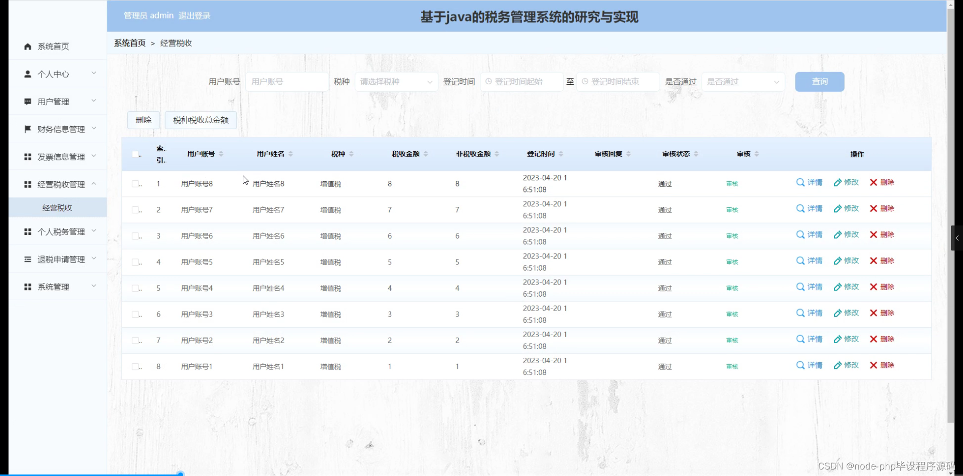 基于flask框架的税务管理系统的研究与实现 Pythonmysql论文 Csdn博客