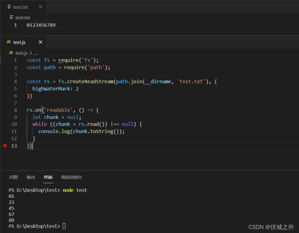 Node.js fs模块（四）文件可读流_fs.readstream-CSDN博客