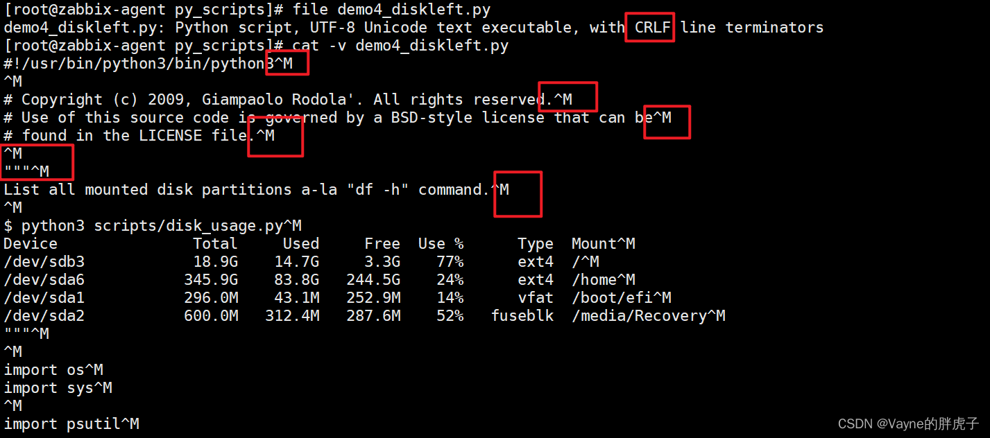 运行python脚本报错： /usr/bin/python3^M: bad interpreter: No such file or directory解决方法_python3: bad ...