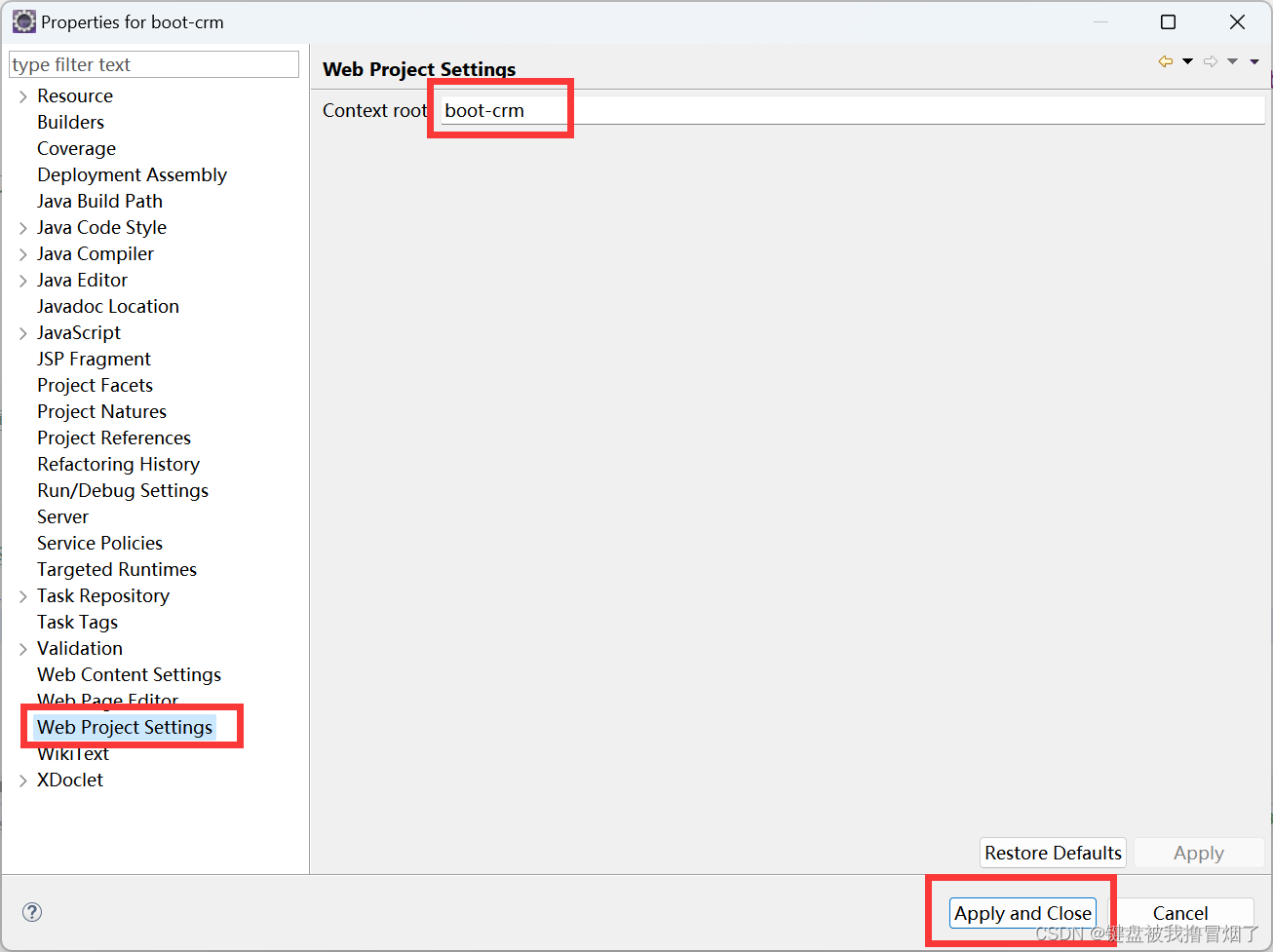 eclipse真正修改ssm项目的名字-CSDN博客