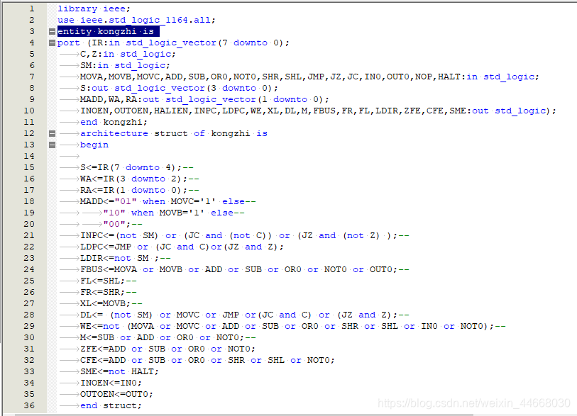 数字电路与逻辑设计大实验 单周期cpu设计与实现（二）vhdl语言设计与实现单周期cpu Csdn博客