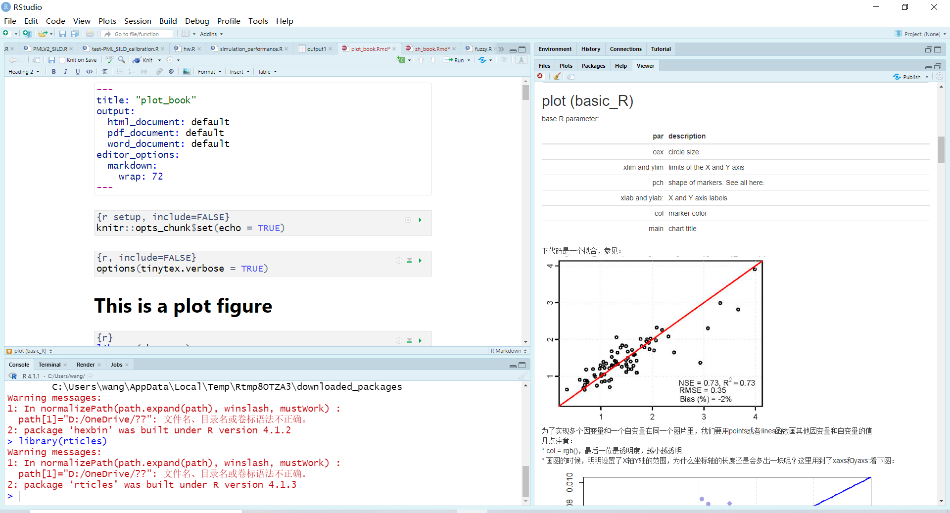 Rmarkdown解决中文乱码 ! LaTeX Error Unicode characternot set up for use with LaTeX_! latex error ...