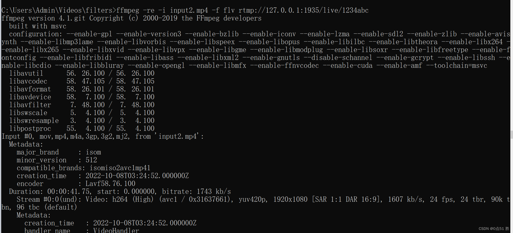 windows 上使用 docker搭建nginx rtmp 推流服务器_windows 安装docker desktop 推流rtmp-CSDN博客
