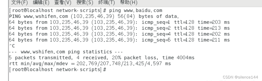 centos7网络配置ping不通外网、主机_centos ping不通-CSDN博客