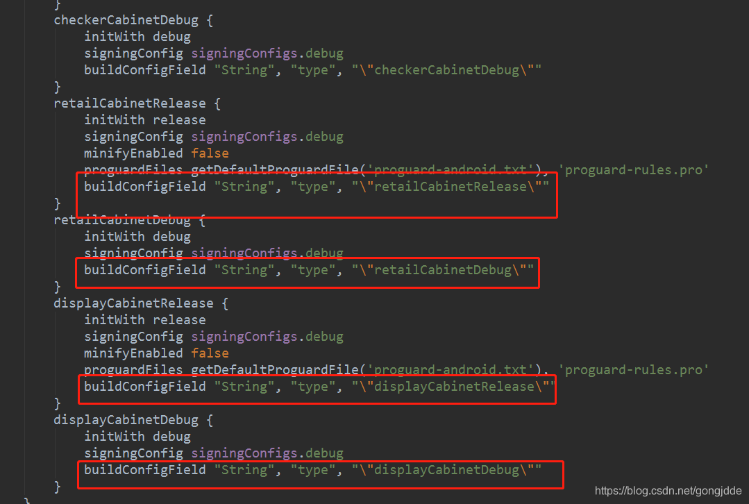 根据不同的包完成不同的逻辑，buildConfigField使用方式_android基础知识-CSDN专栏