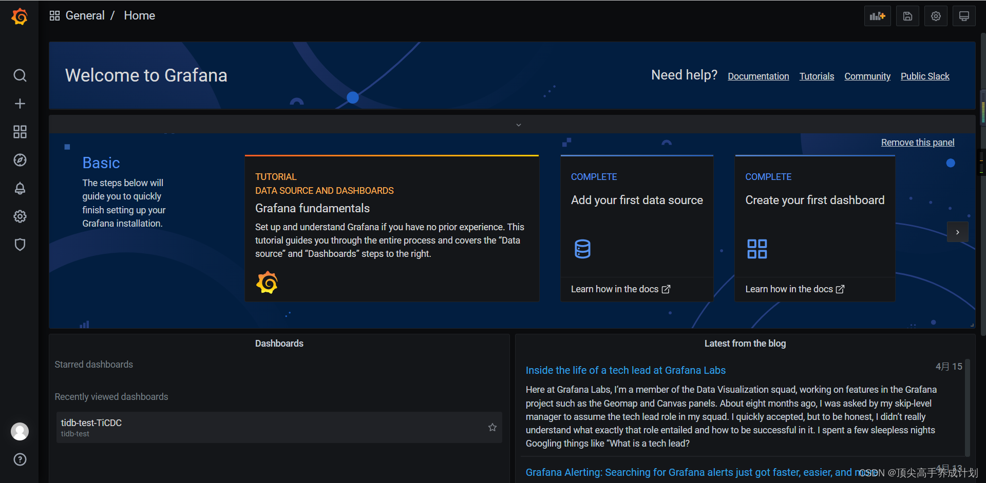 TiDB实战篇-TiDB Cluster部署_tidb集群部署-CSDN博客