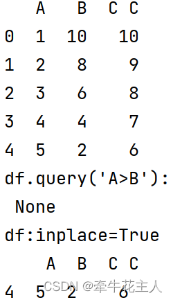 DataFrame.query()--Pandas_dataframe query-CSDN博客