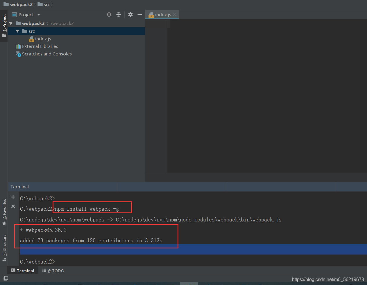 webpack安装以及基础使用_scriptexthtmlwebpackplugin-CSDN博客