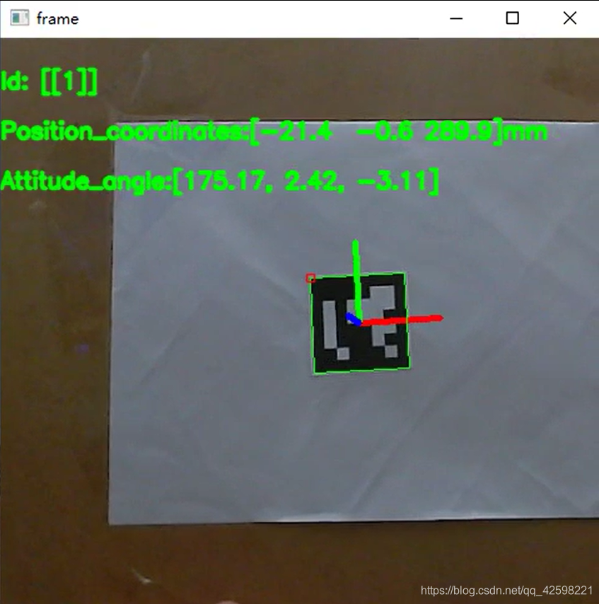 Opencv Aruco识别（python）_aruco rotation vector-CSDN博客