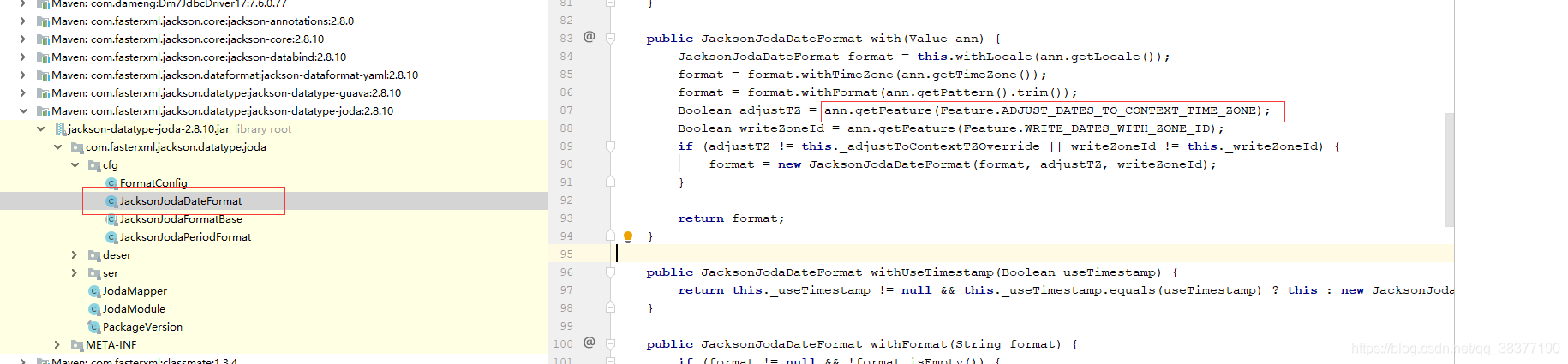 报错java.lang.NoSuchFieldError: ADJUST_DATES_TO_CONTEXT_TIME_ZONE-CSDN博客