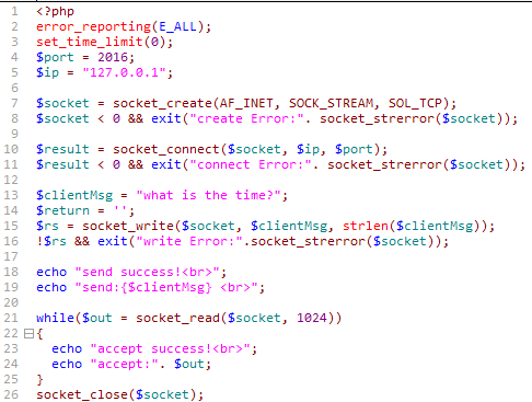 Php简单socket编程代码示例及-php里socket扩展的应用 以及 PHP集成开发环境Visual-NMP推荐_php socket-CSDN博客