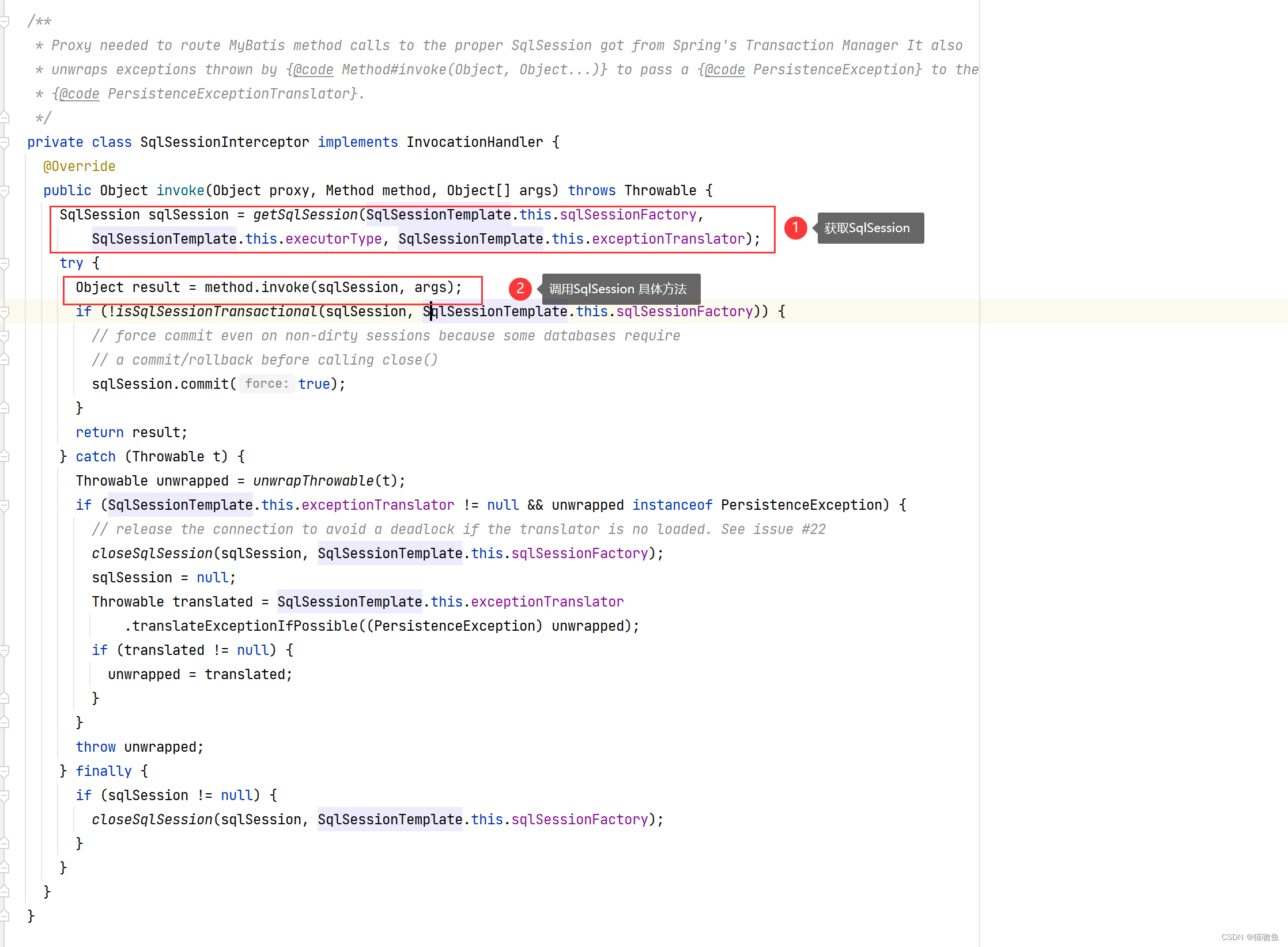 Mybatis 源码 ③ ：SqlSession_bean method 'sqlsessiontemplate' in 'mybatisautoco-CSDN博客