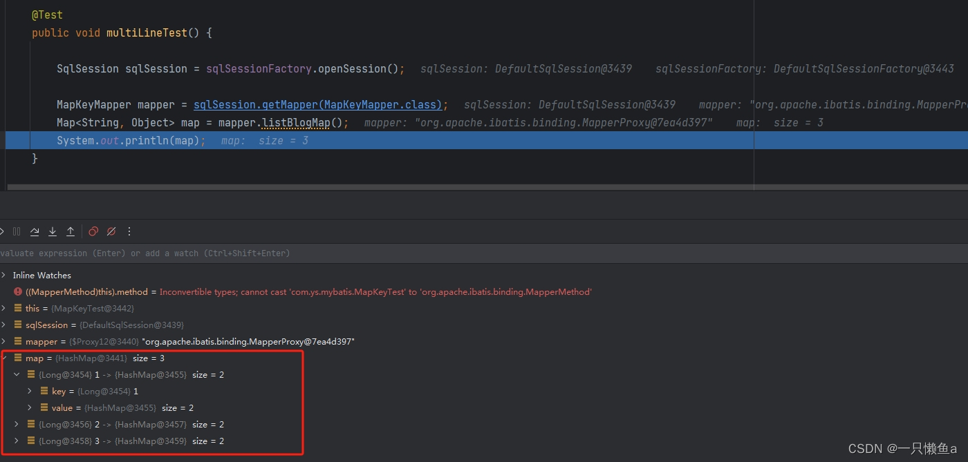 Mybatis之@MapKey_mybatis mapkey-CSDN博客