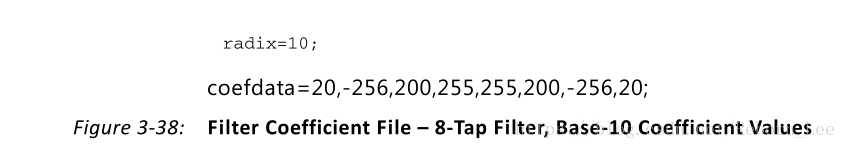 FPGA 】FIR 滤波器之Single-rate FIR滤波器的系数数据（Filter Coefficient Data）_fir滤波器 正系数-CSDN博客