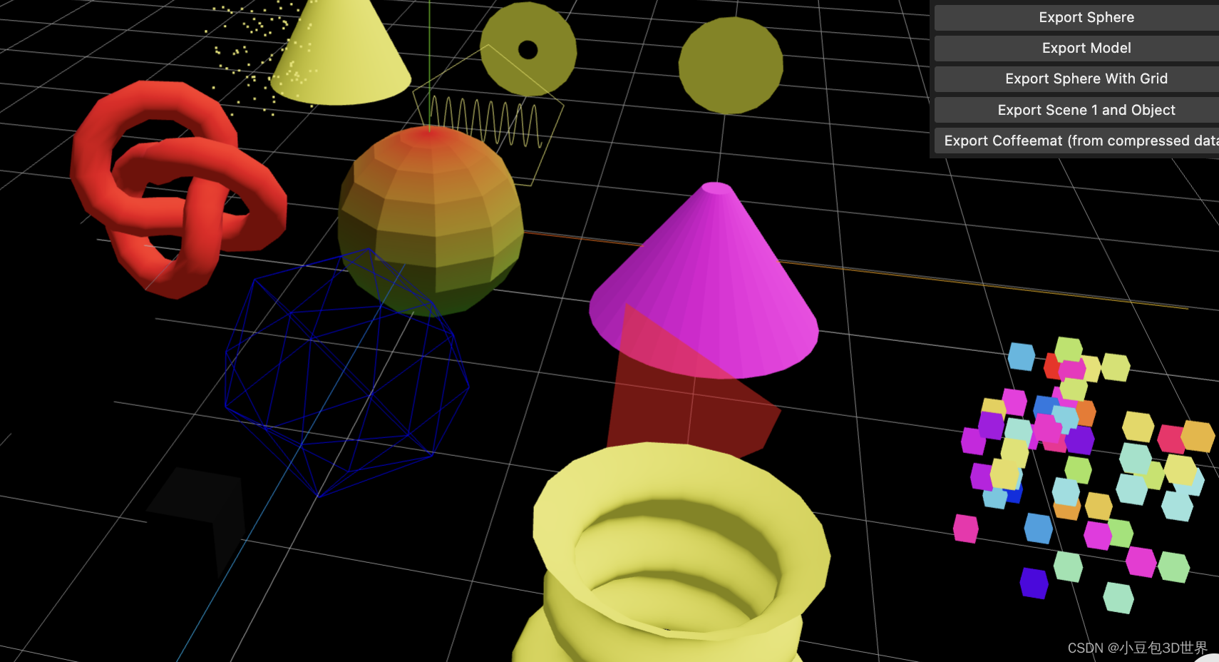 GLTFExporter是一个用于将3D场景导出为glTF格式的JavaScript库。-CSDN博客