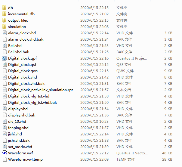 基于fpga的带闹钟功能的数字钟设计vhdl代码quartus仿真fpga闹钟 Csdn博客