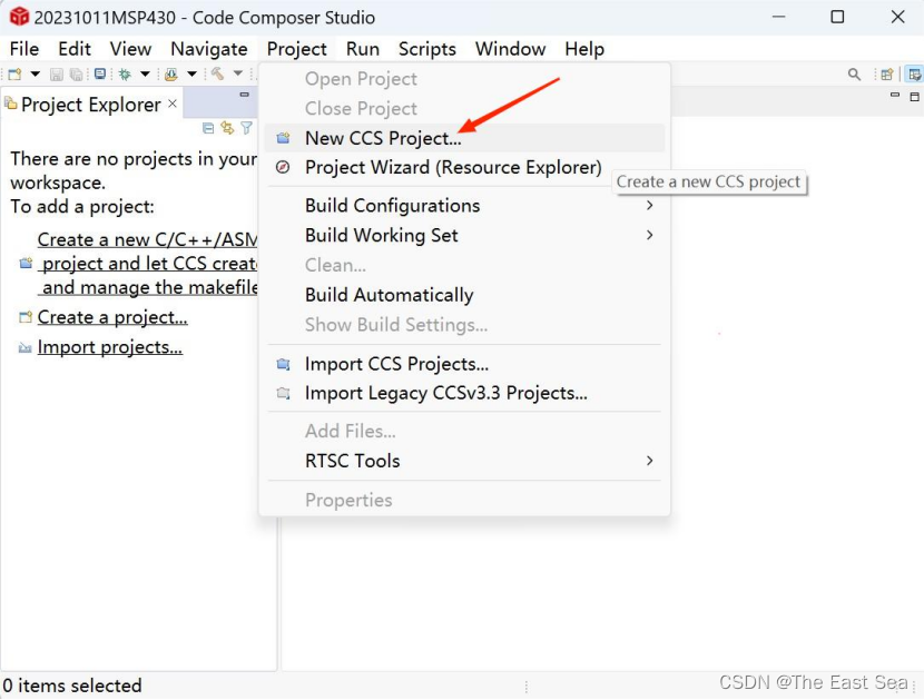 MSP430单片机C语言编程与实践（入门篇）之三----CCS的操作步骤_ccs msp430-CSDN博客