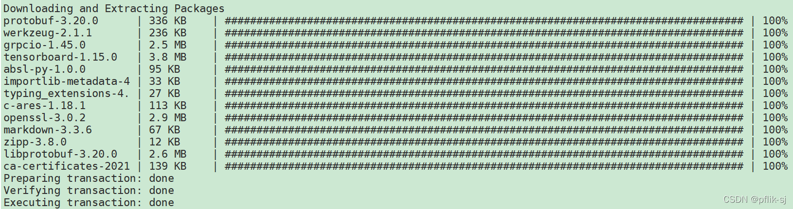 ModuleNotFoundError: No module named ‘tensorboard‘_modulenotfounderror ...