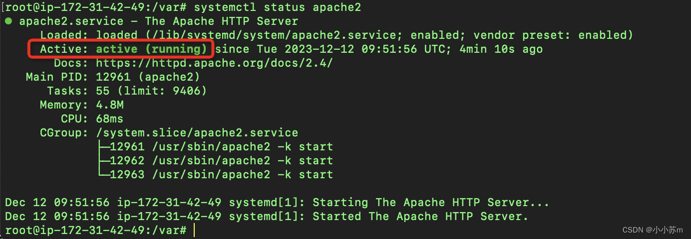ubuntu 22.04LTS 搭建 apache2_ubuntu 22.04 apache-CSDN博客