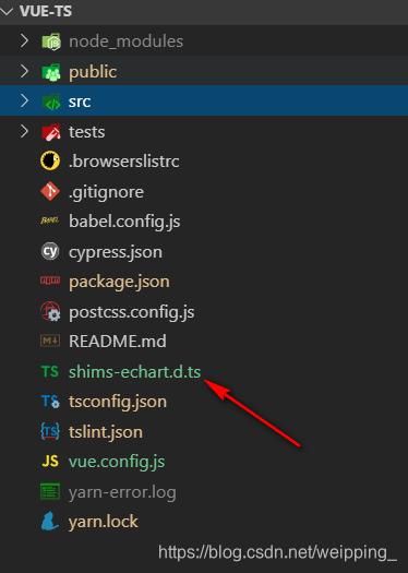 Typescript+vue cli3中使用echarts_typescript echart类型-CSDN博客