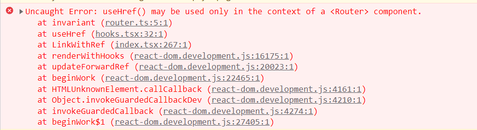 react路由配置和报错处理_error: unknown keyword formatminimum-CSDN博客