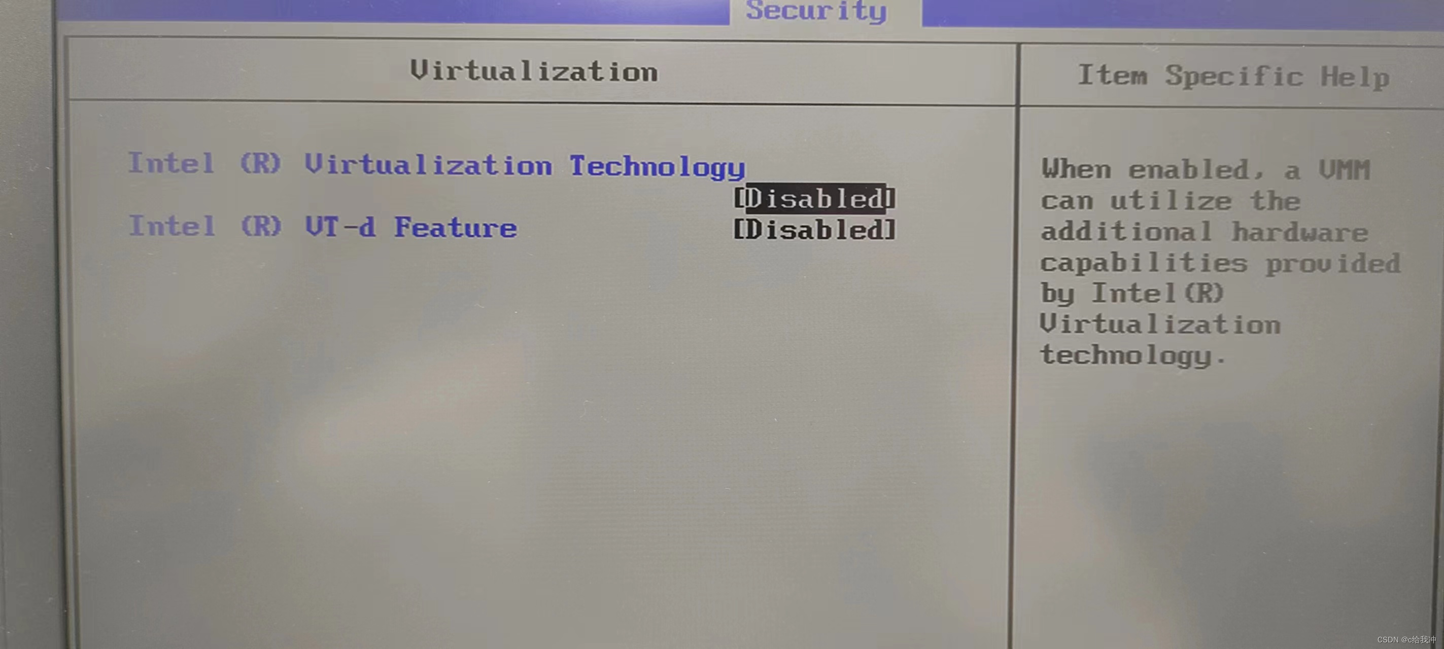 VMware：此主机支持Intel VT-x，但 Intel VT-x处于禁用状态...._此主机支持inter vt-x但处于禁止状态-CSDN博客