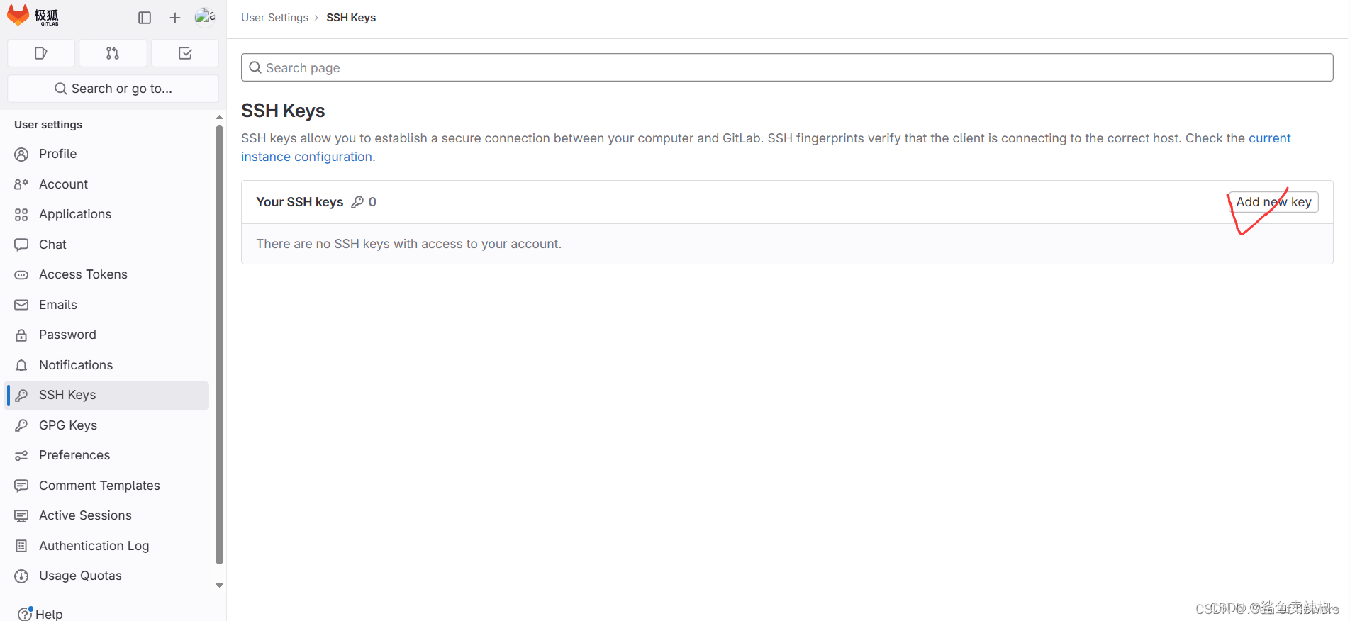 gitlab安装配置及应用_gitlab 默认配置文件示例-CSDN博客