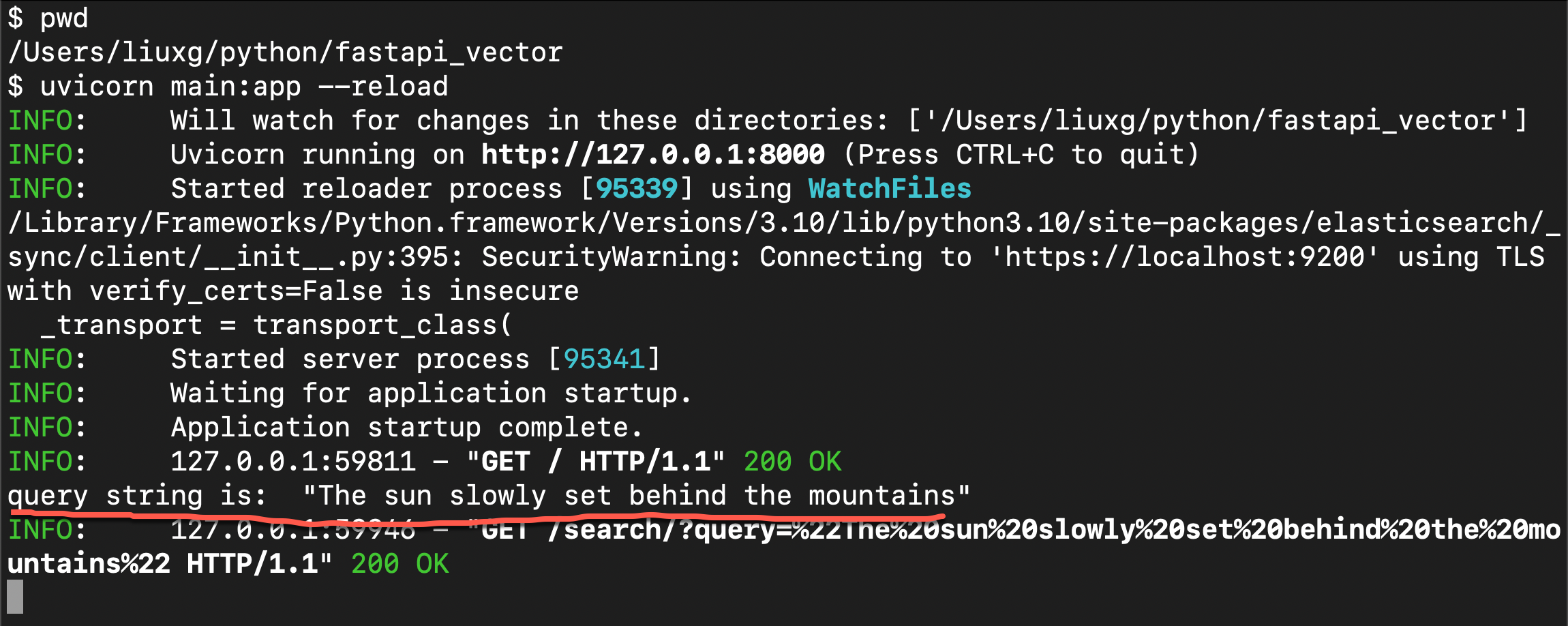 Elasticsearch：使用 Elasticsearch 向量搜索和 FastAPI 构建文本搜索应用程序-CSDN博客