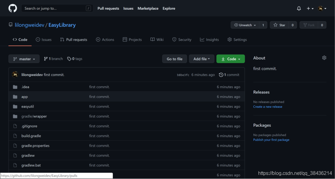 Android 发布开源库到 JitPack (详细步骤)_jitpack发布后,多久生效-CSDN博客