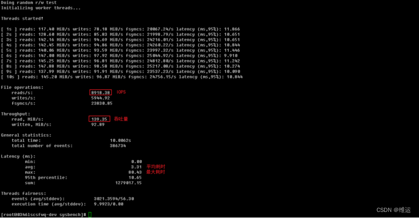【Mysql】硬盘性能压测（Sysbench工具）_mysql iops-CSDN博客