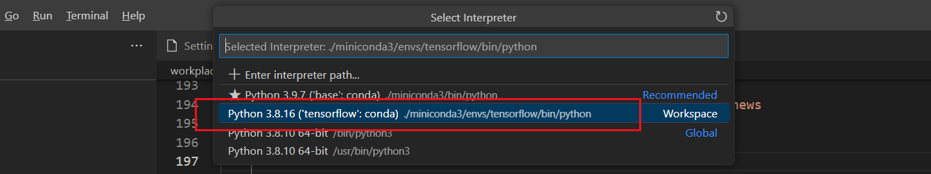 vscode连接远程服务器 + Tensorflow2环境配置 + 深度学习训练_用vscode在gpu服务器上远程训练深度学习模型-CSDN博客