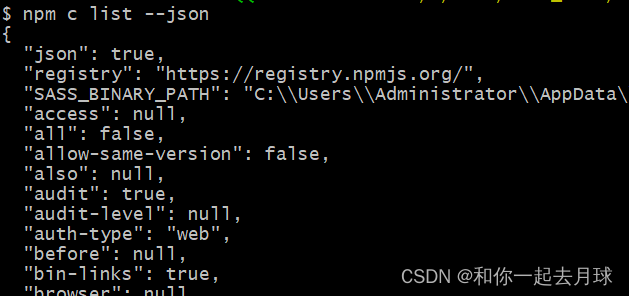 NPM 常用命令（三）_npm config fix-CSDN博客