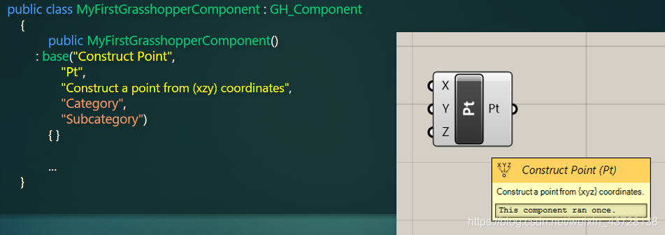 Grasshopper 二次开发 (C#) Part 3 - Write Simple Plug-in for Grasshopper in ...