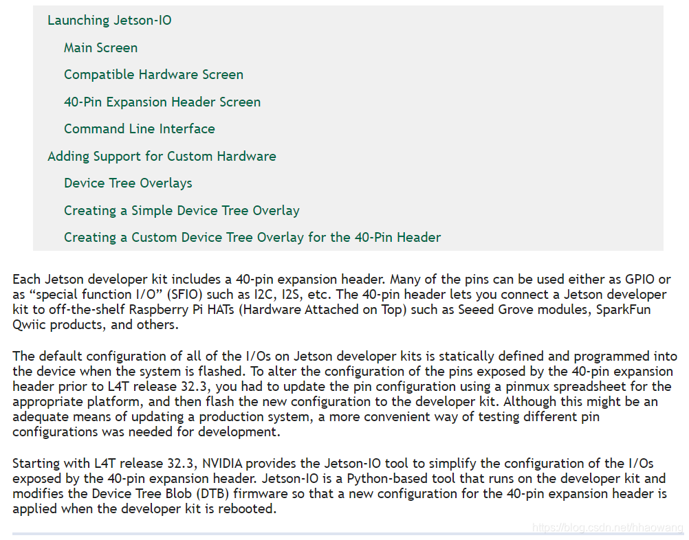 Jetson Xavier NX （14） -- 40-Pin扩展插针_xavier nx 40pin-CSDN博客