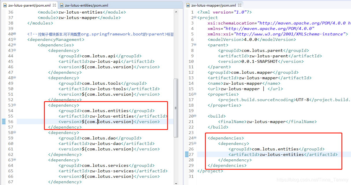 maven Project build error: 'dependencies.dependency.version' for xxx.jar is missing_org.apache ...