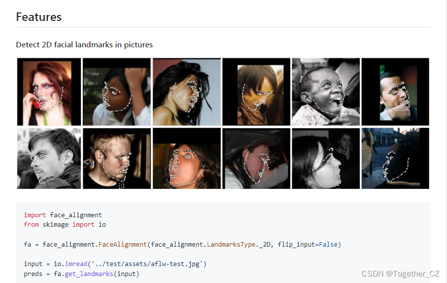 Python基于face-alignment实现2D/3D人脸关键点检测_3dfan4-4a694010b9.zip-CSDN博客