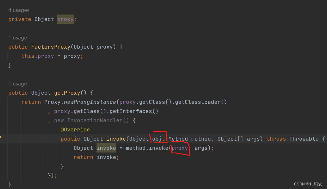 method.invoke导致递归死循环，at com.sun.proxy.$Proxy0.add(Unknown Source)_at com.sun.proxy.$proxy173 ...